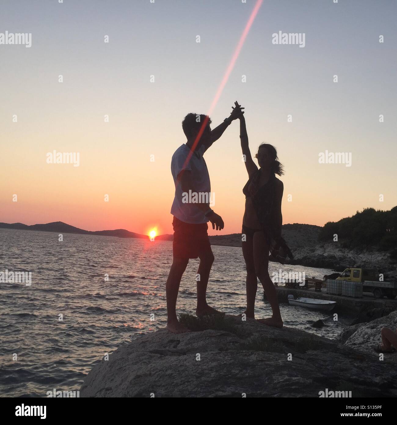 Two Friends Dancing High Resolution Stock Photography and Images - Alamy
