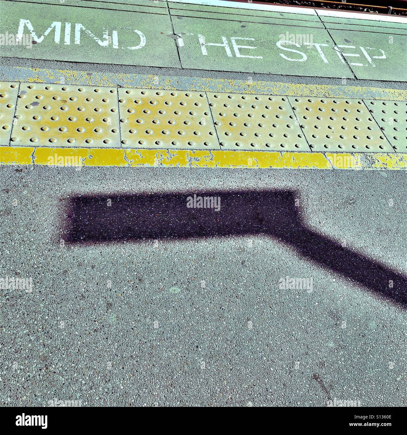 Dangerous step hi-res stock photography and images - Alamy