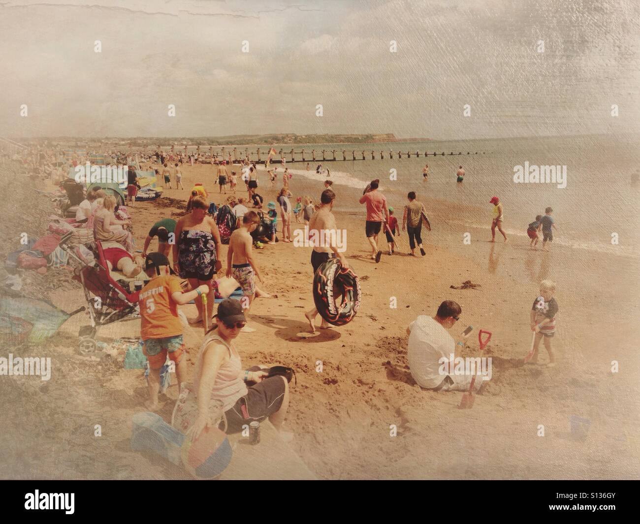 On the beach at Dawlish Warren in Devon Stock Photo - Alamy
