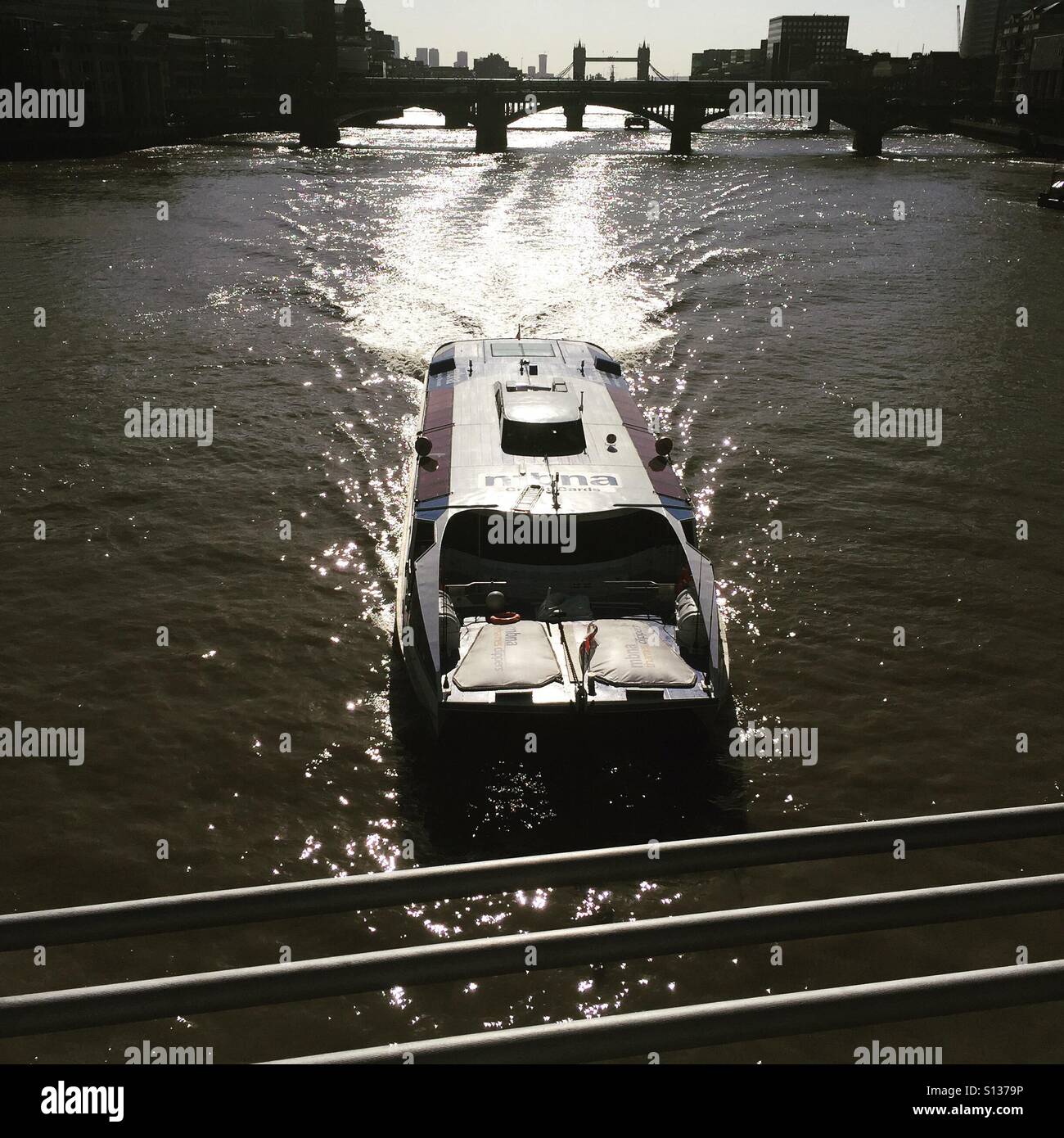River thames catamaran hi-res stock photography and images - Alamy