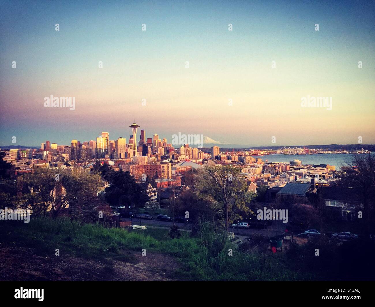 Seattle landscape hi-res stock photography and images - Alamy