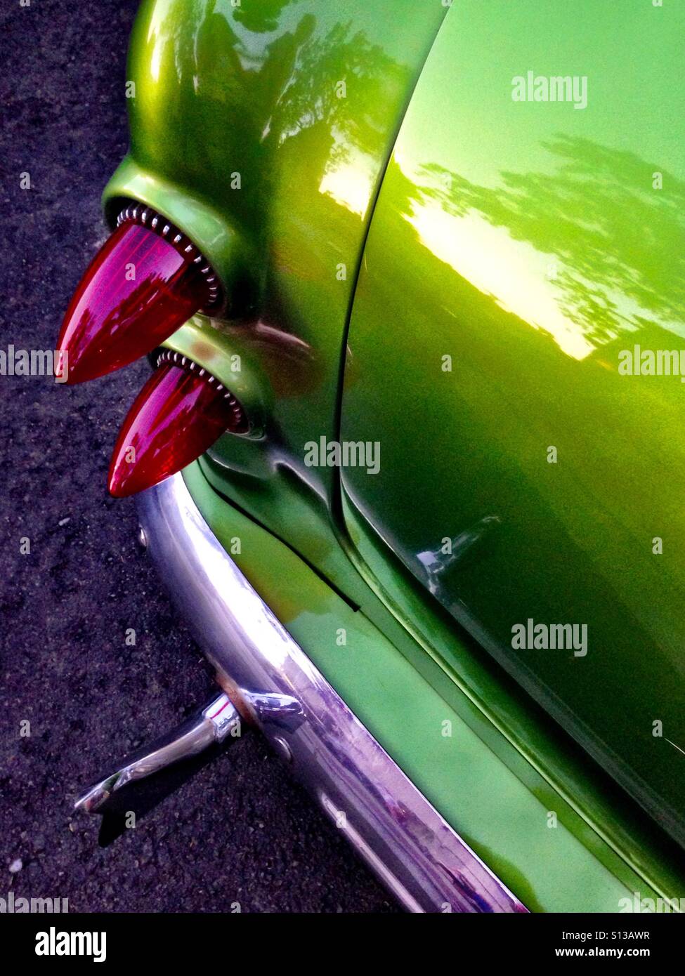 Car tail lights hi-res stock photography and images - Alamy