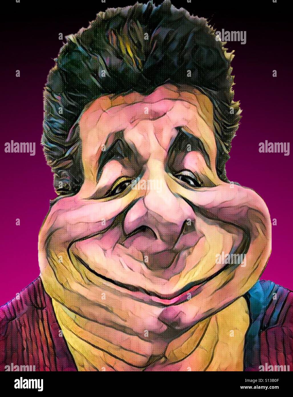 Exaggerated distortion hi-res stock photography and images - Alamy