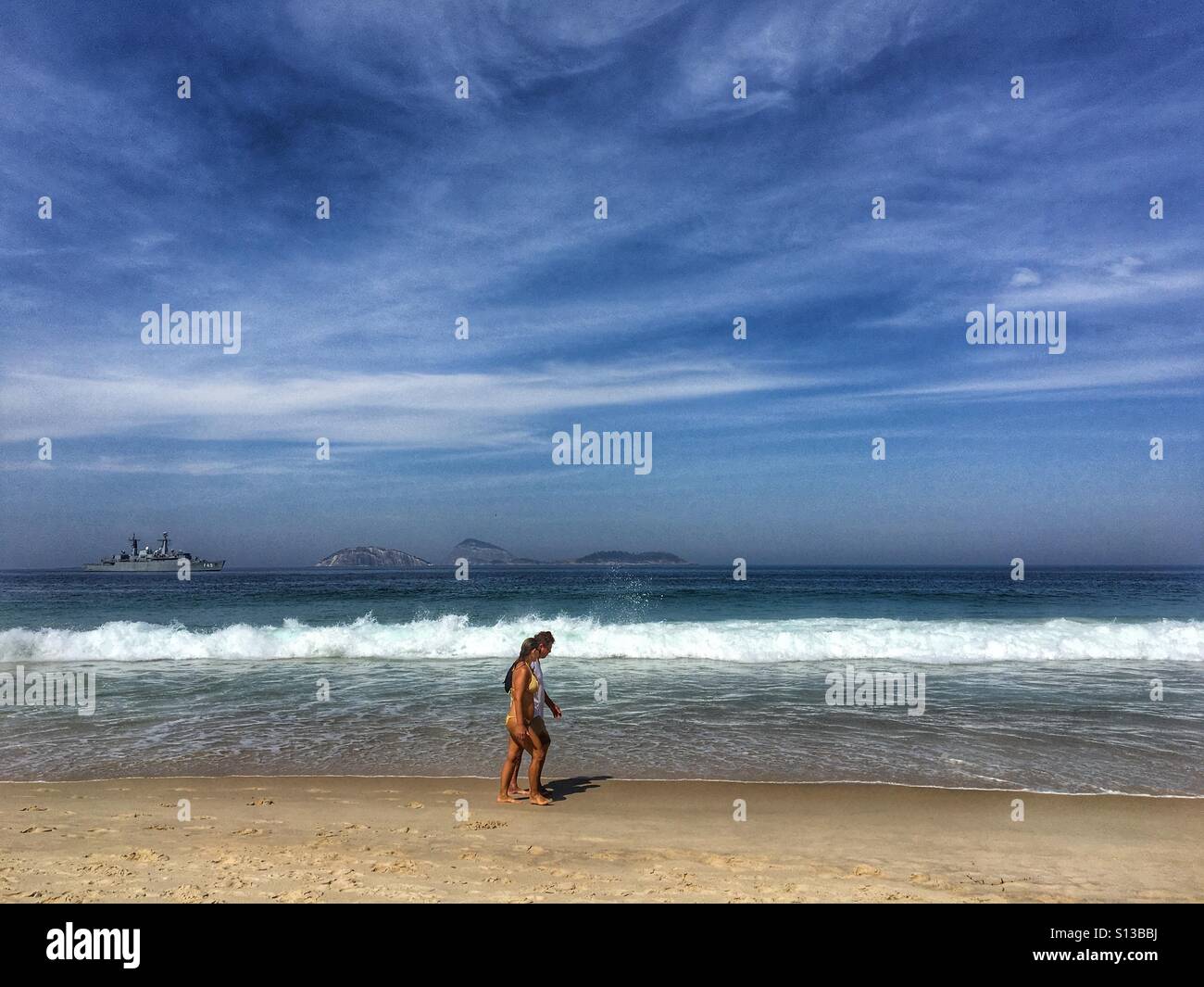 Rio beach bikini hi-res stock photography and images - Alamy