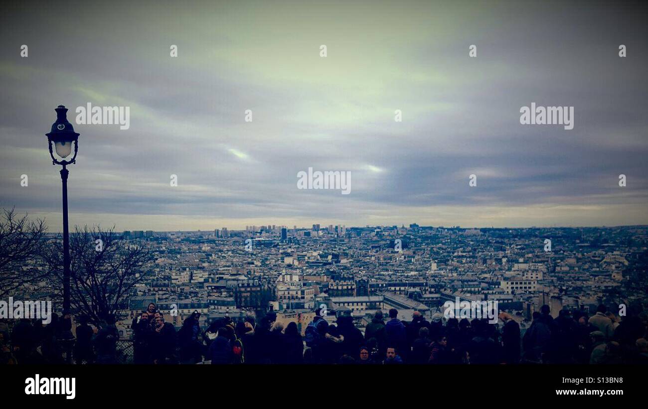Overview of the city Stock Photo - Alamy