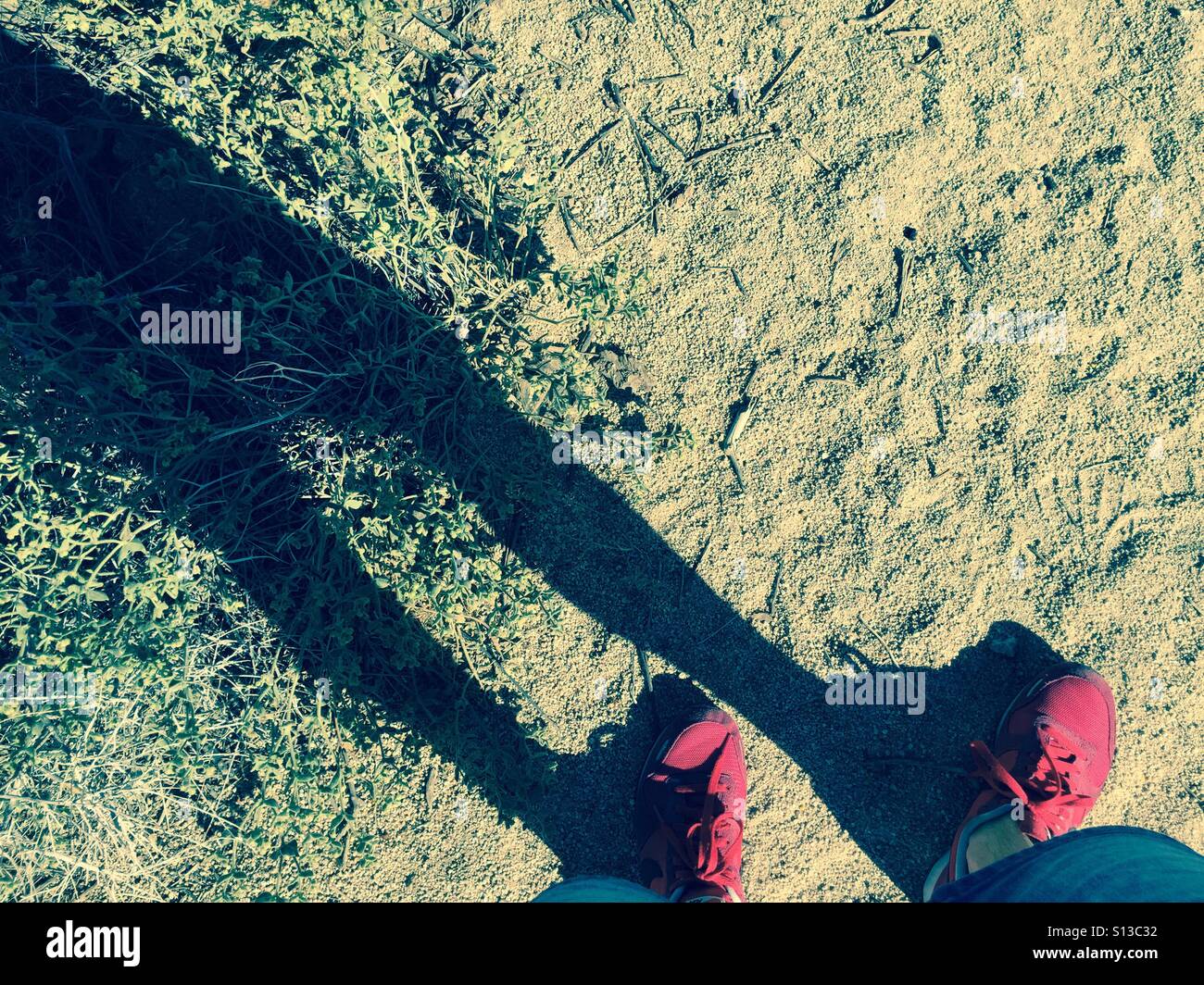 Feet silhouette hi-res stock photography and images - Alamy