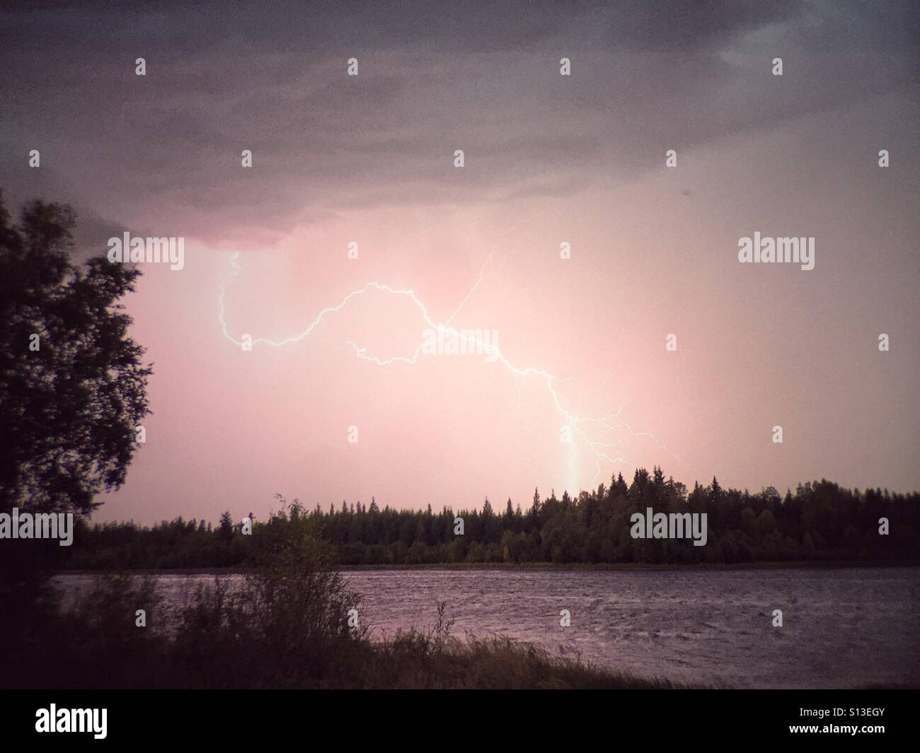 Indirect lightning hi-res stock photography and images - Alamy