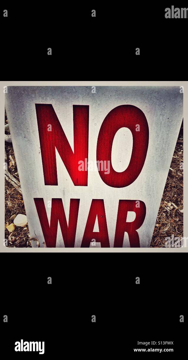No war sign hi-res stock photography and images - Alamy