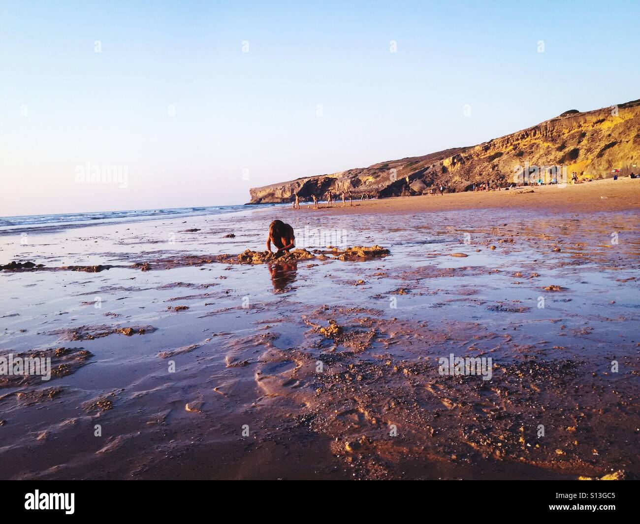 Family kids alone hi-res stock photography and images - Alamy