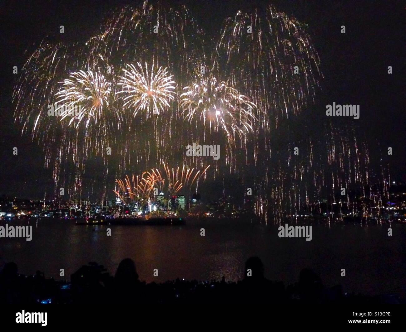 Gold Fireworks High Resolution Stock Photography and Images - Alamy