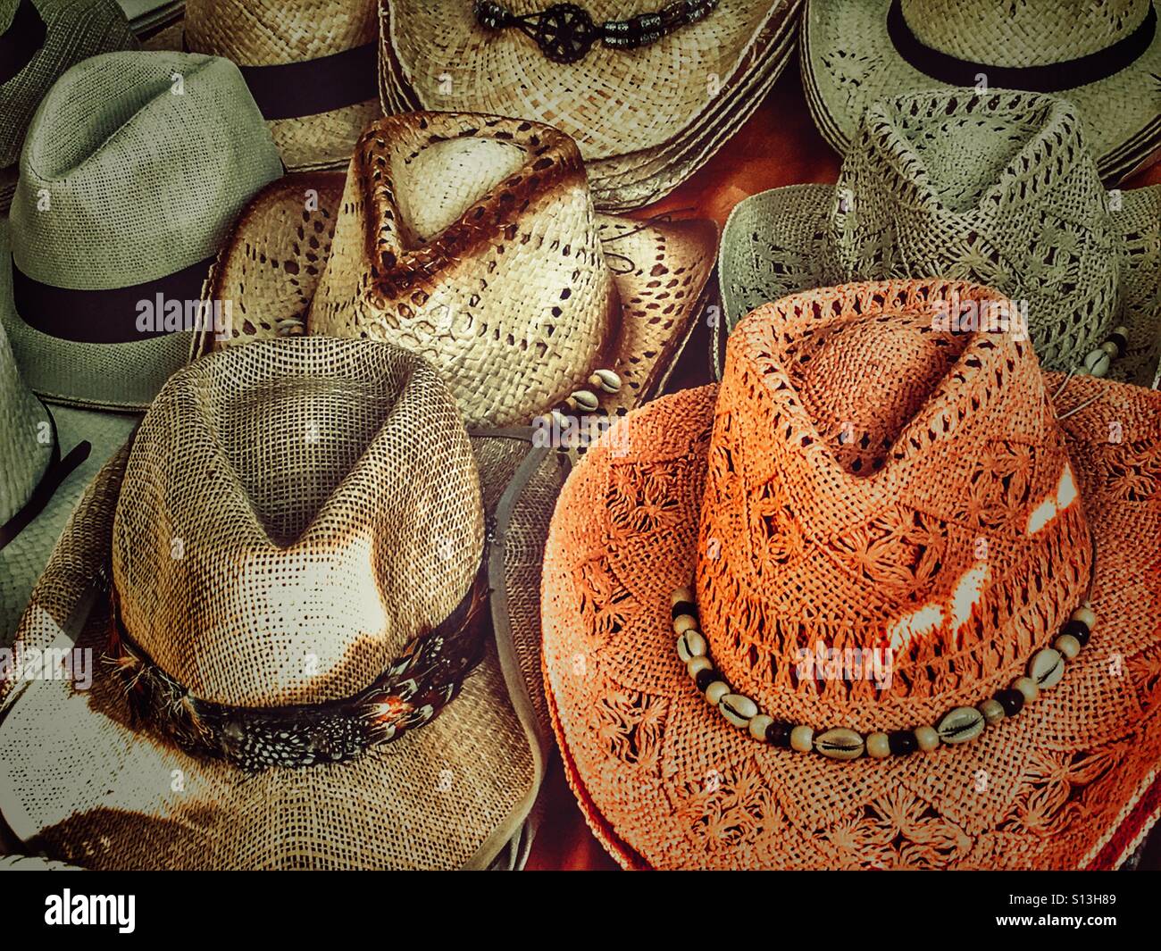 Hat stall spain hi-res stock photography and images - Alamy