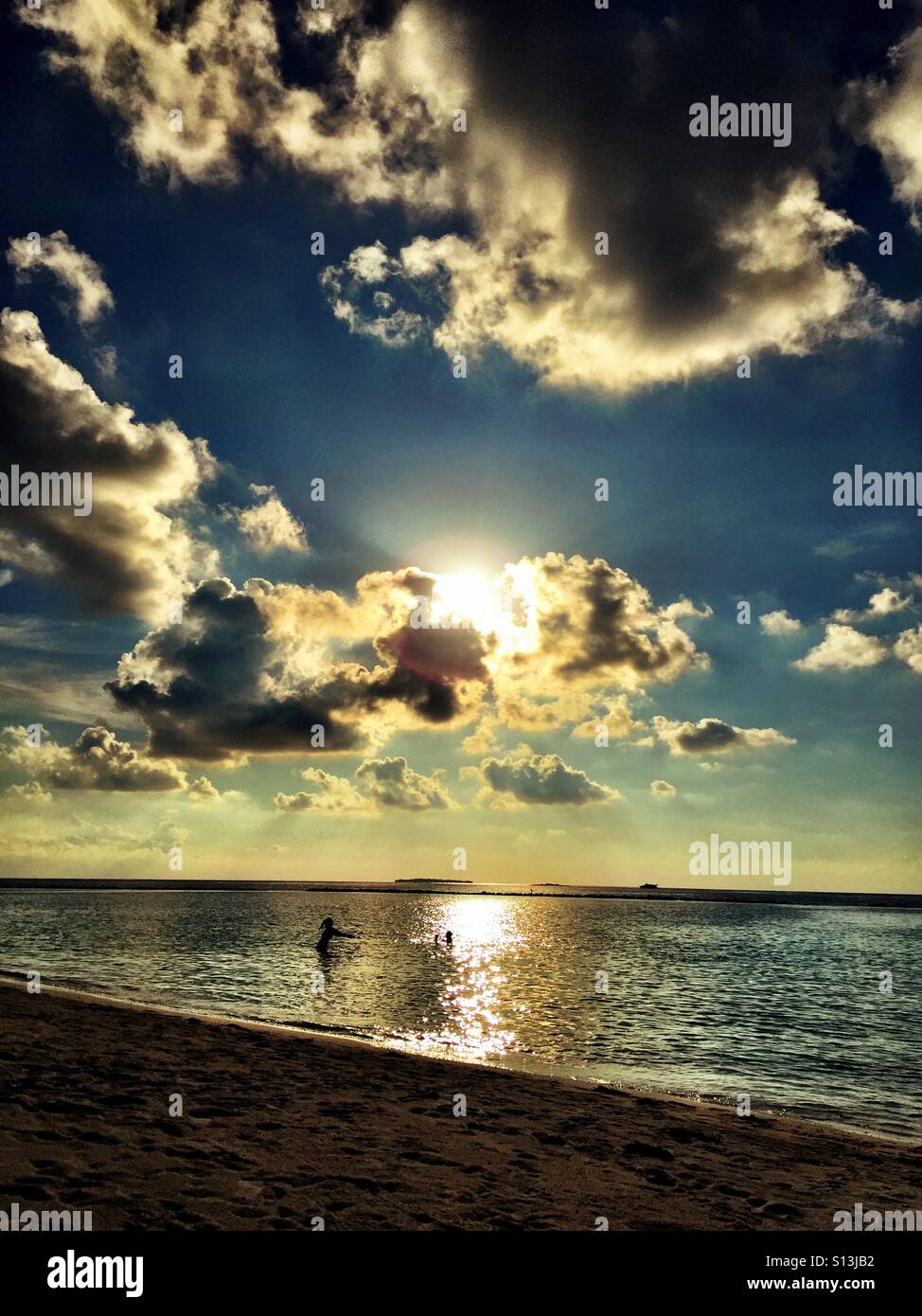 Maldives storm hi-res stock photography and images - Alamy