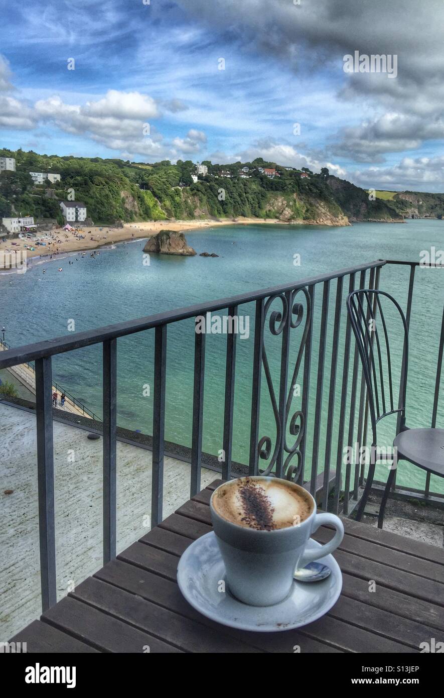Coffee balcony hi-res stock photography and images - Alamy