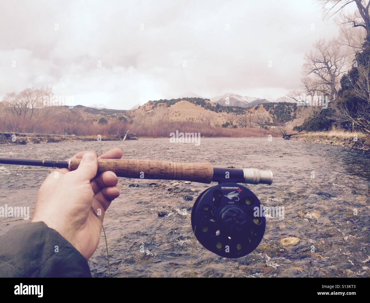 Rod and reel hi-res stock photography and images - Alamy