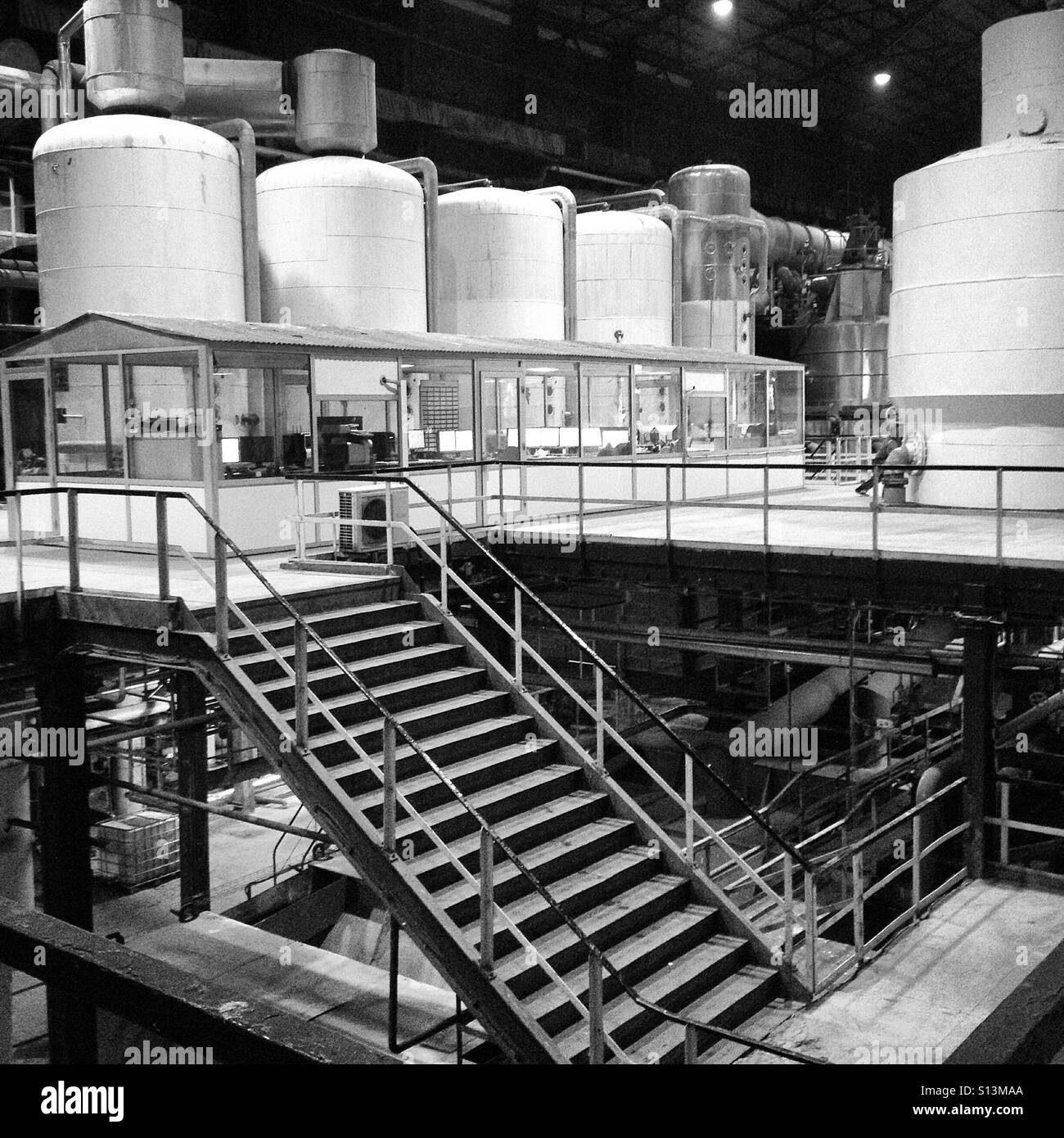 Factory Black and White Stock Photos & Images - Alamy