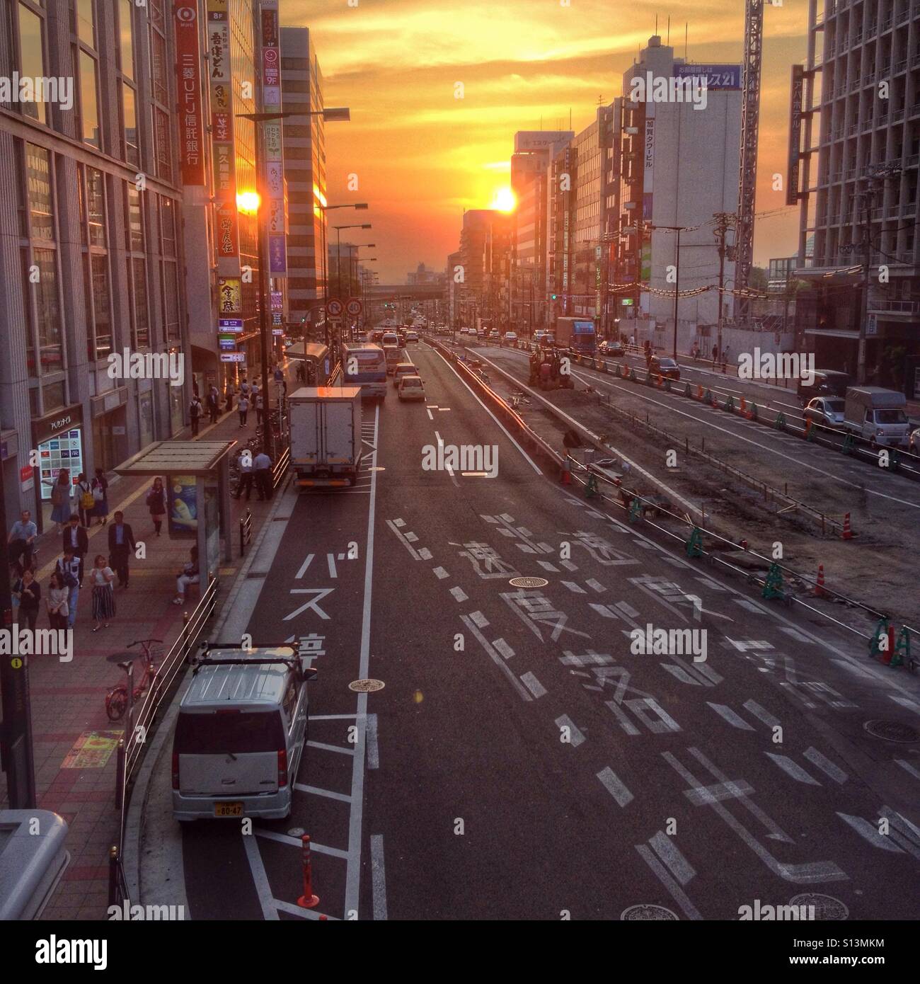 Osaka street hi-res stock photography and images - Alamy