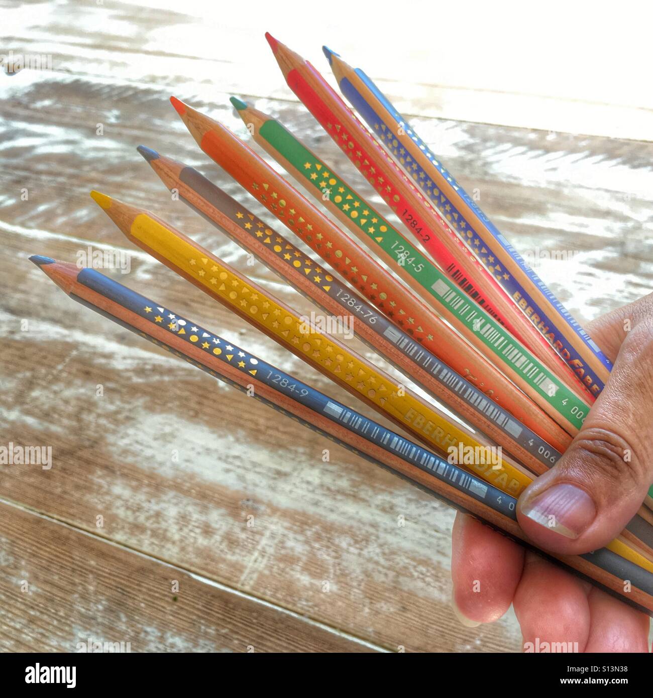 7 pencils hi-res stock photography and images - Alamy