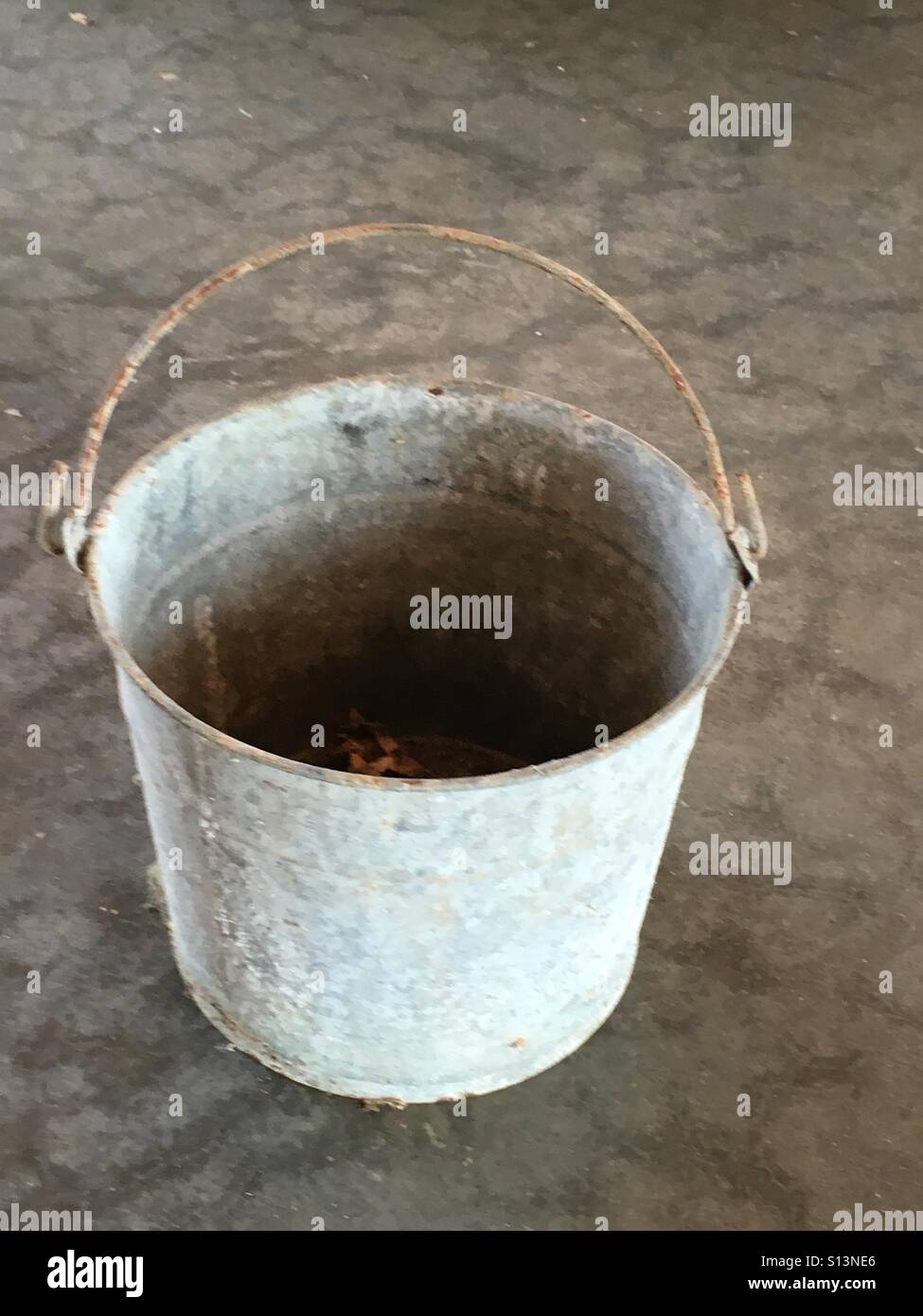 Old pail hi-res stock photography and images - Alamy