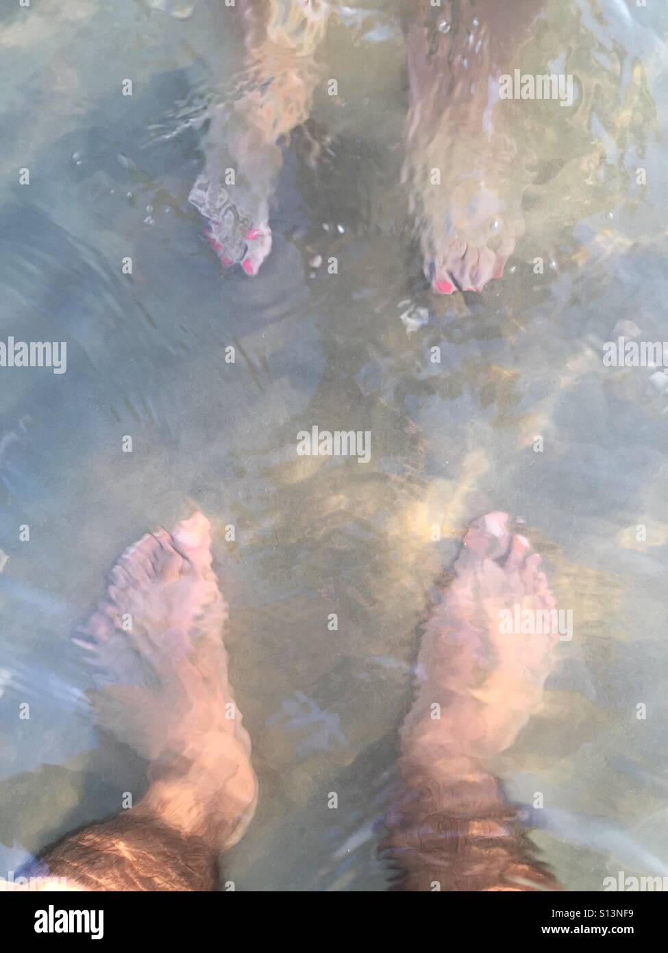 Feet and water hi-res stock photography and images - Alamy