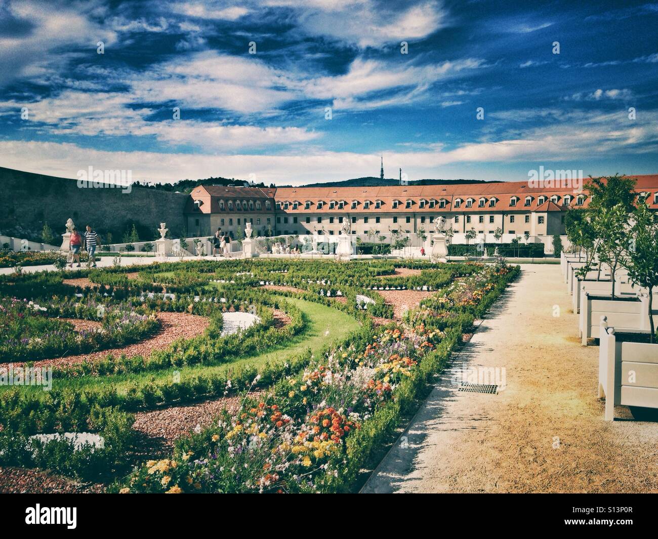 Baroque garden castle bratislava hi-res stock photography and images ...