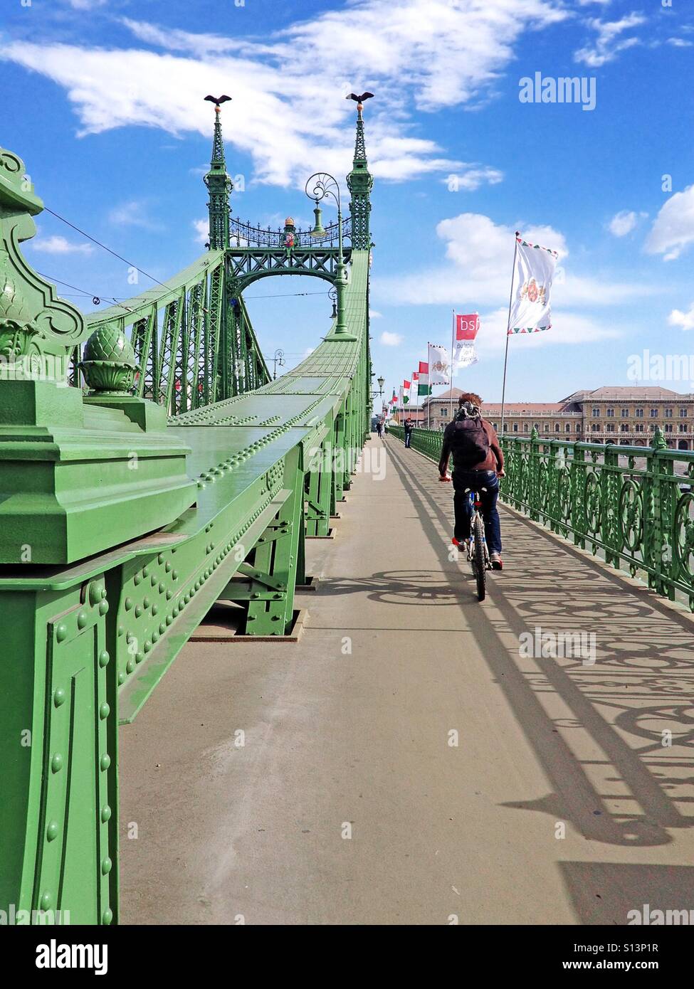 Bridge green bridge hi-res stock photography and images - Alamy