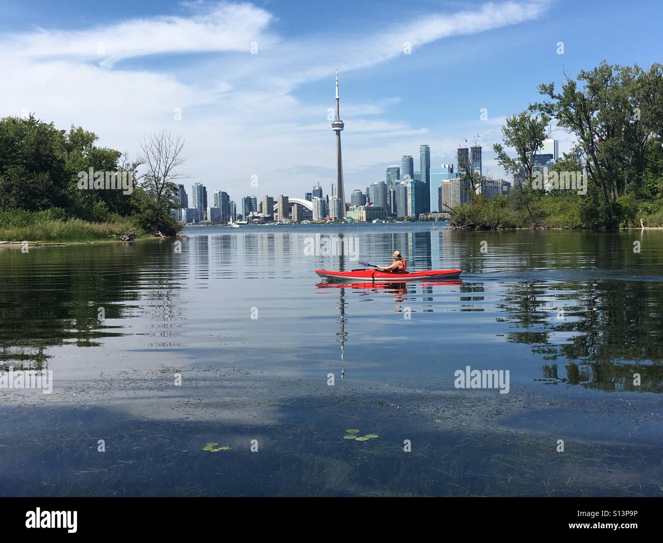 Toronto- central island Stock Photo - Alamy