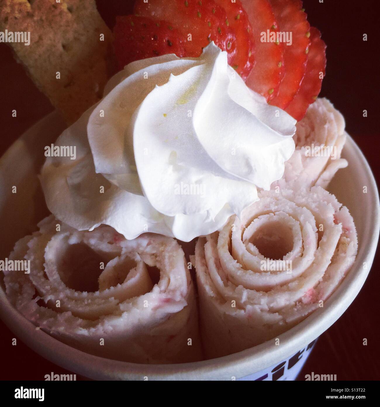 Rolled ice cream hi-res stock photography and images - Alamy