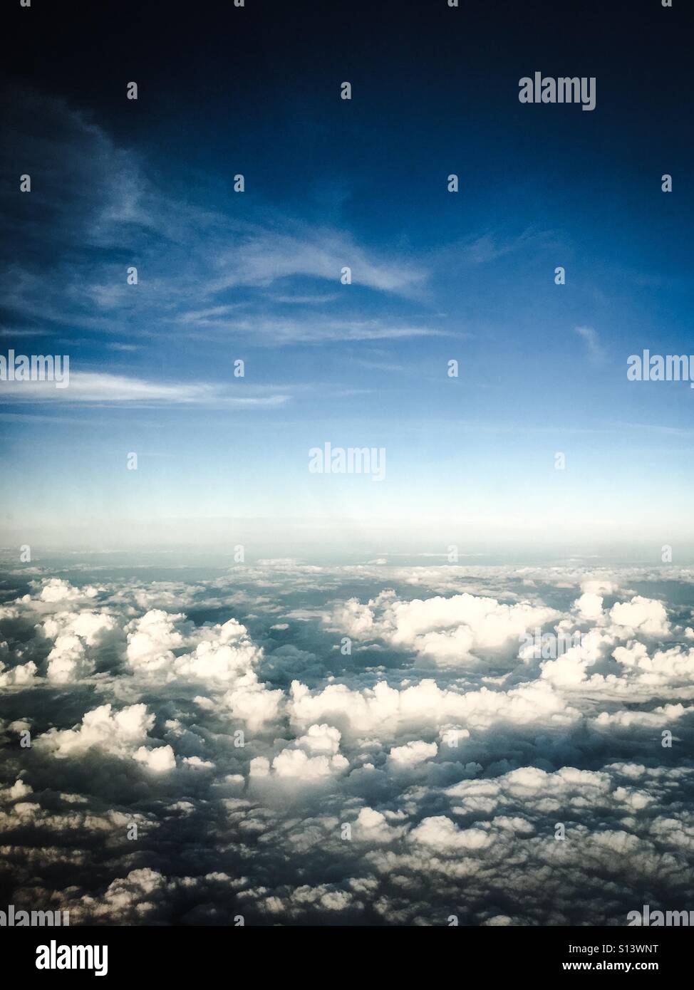 Flying above the clouds Stock Photo - Alamy