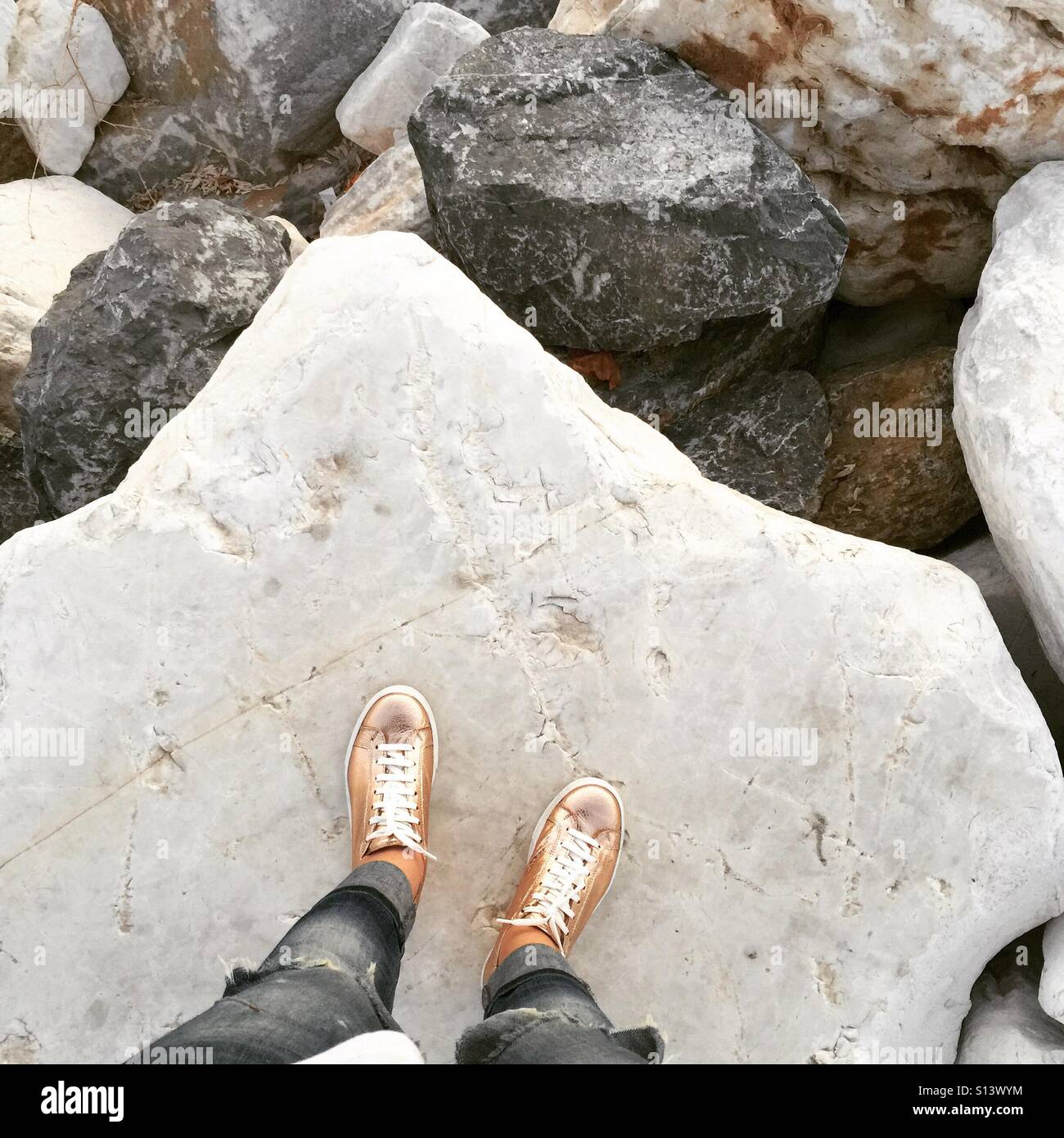 Make a step Stock Photo - Alamy