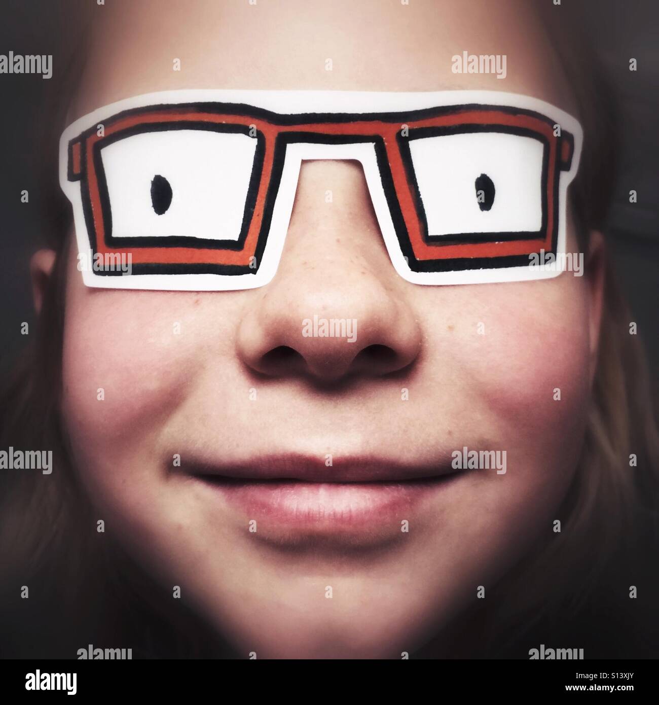 Child closeup eyes hi-res stock photography and images - Alamy