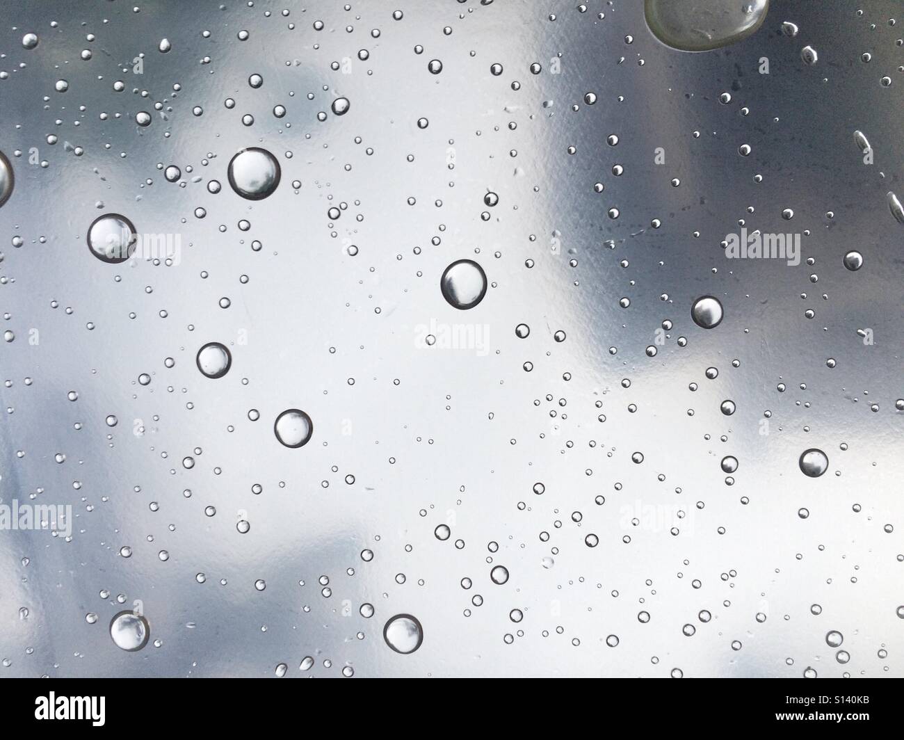 Rain drops on the glass window Stock Photo - Alamy