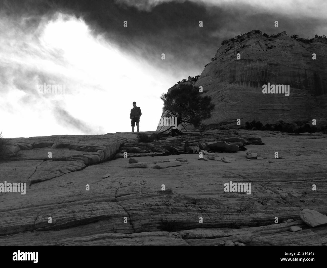 Slick rock Black and White Stock Photos & Images - Alamy