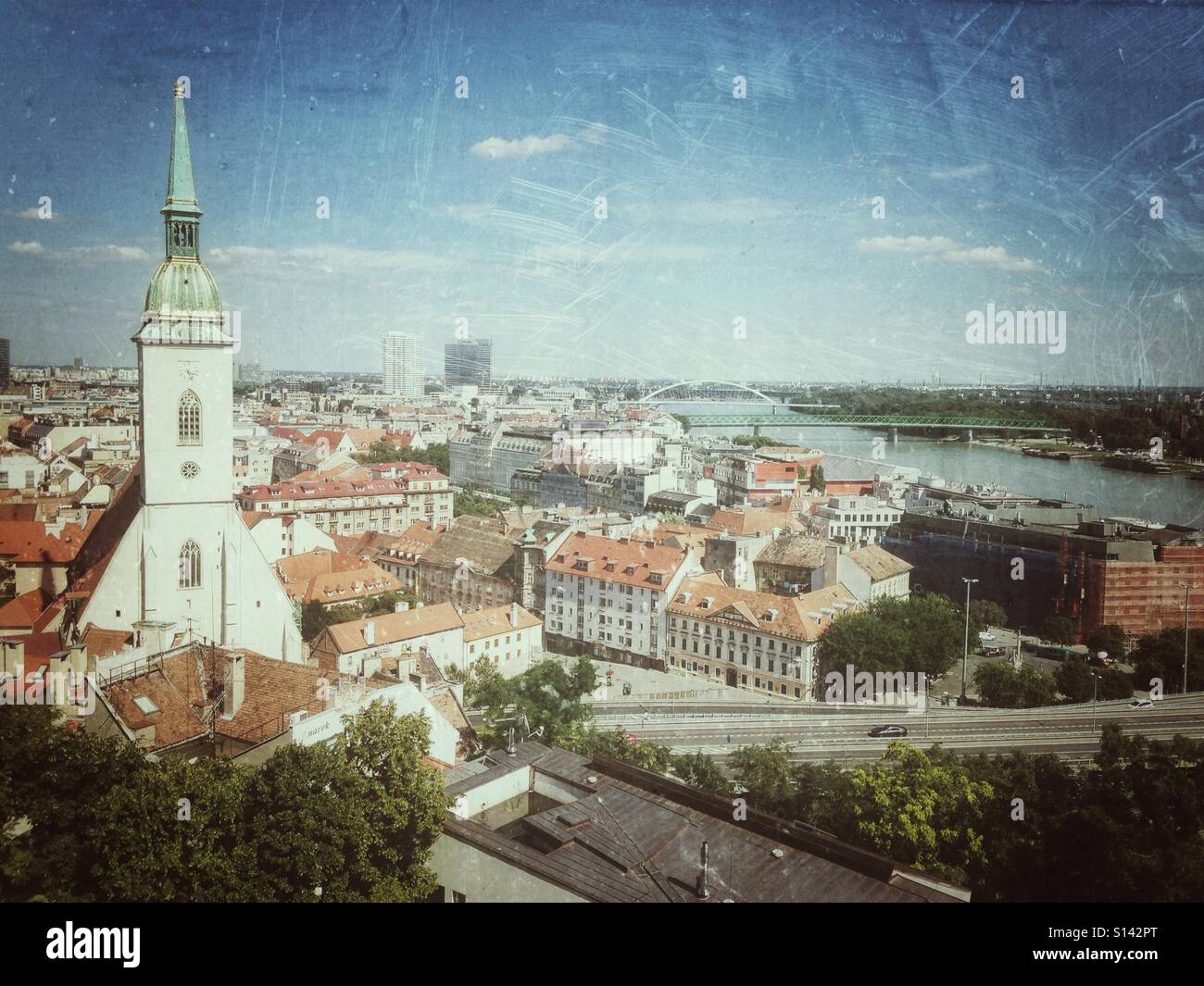 Cityscape of Bratislava, Slovakia Stock Photo - Alamy