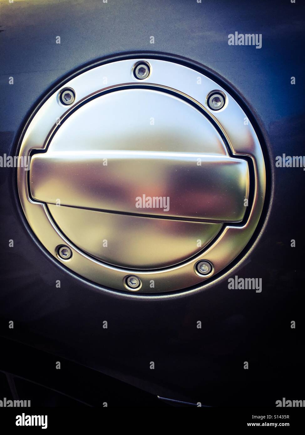 Fuel tank cap Stock Photo - Alamy