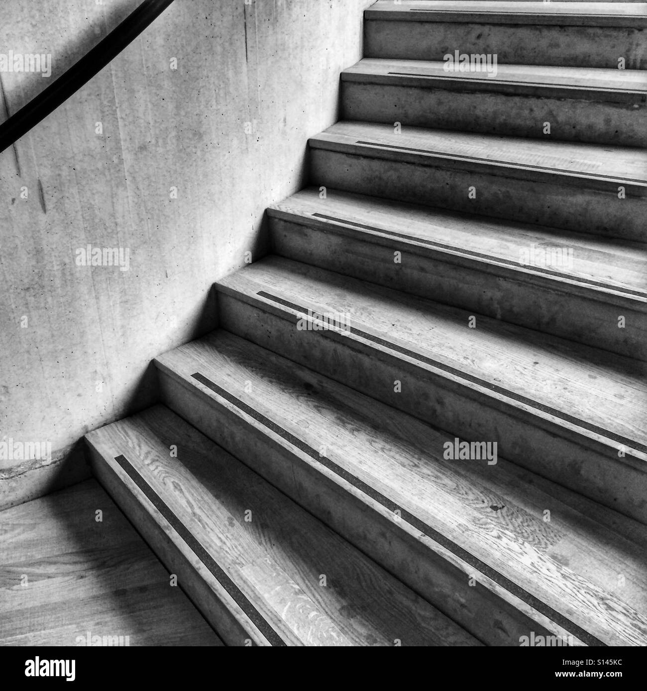 Stairs step steps Black and White Stock Photos & Images - Alamy