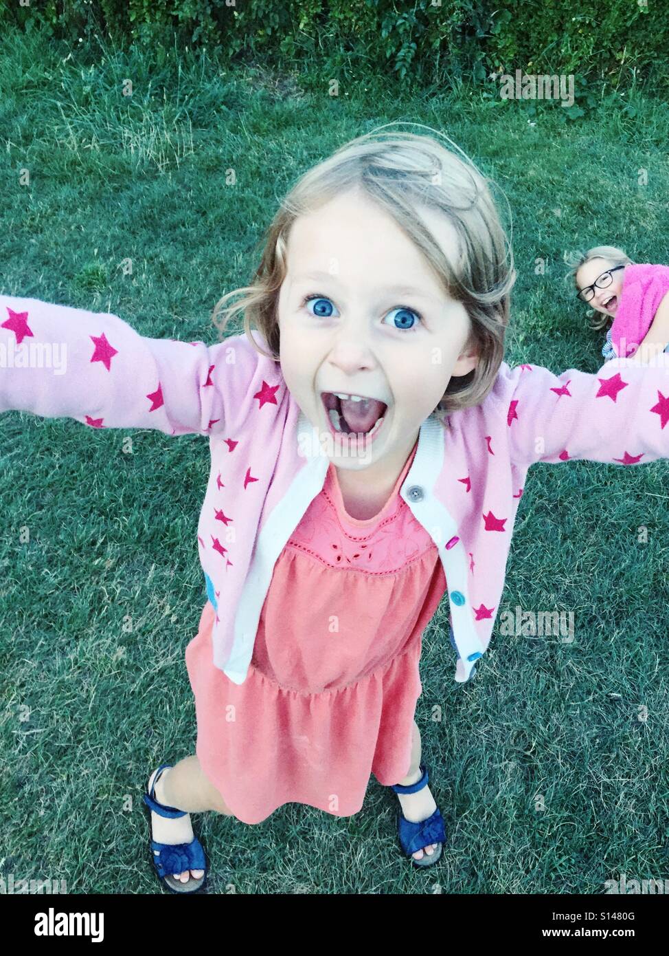 Girl shout hi-res stock photography and images - Alamy