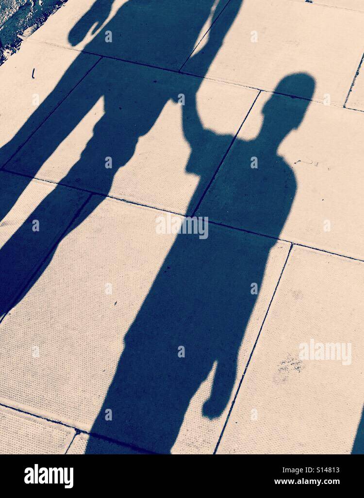 Walking shadow hi-res stock photography and images - Alamy
