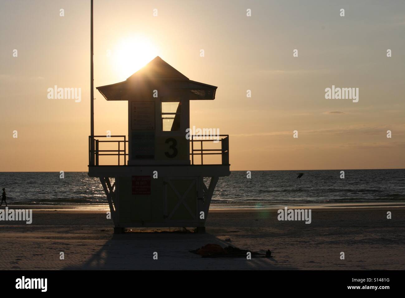 Clearwater beach florida sunset hi-res stock photography and images - Alamy