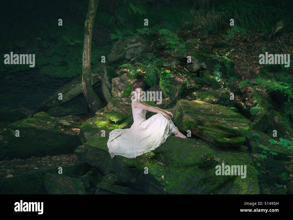 Water Nymph 002 Stock Photo - Alamy