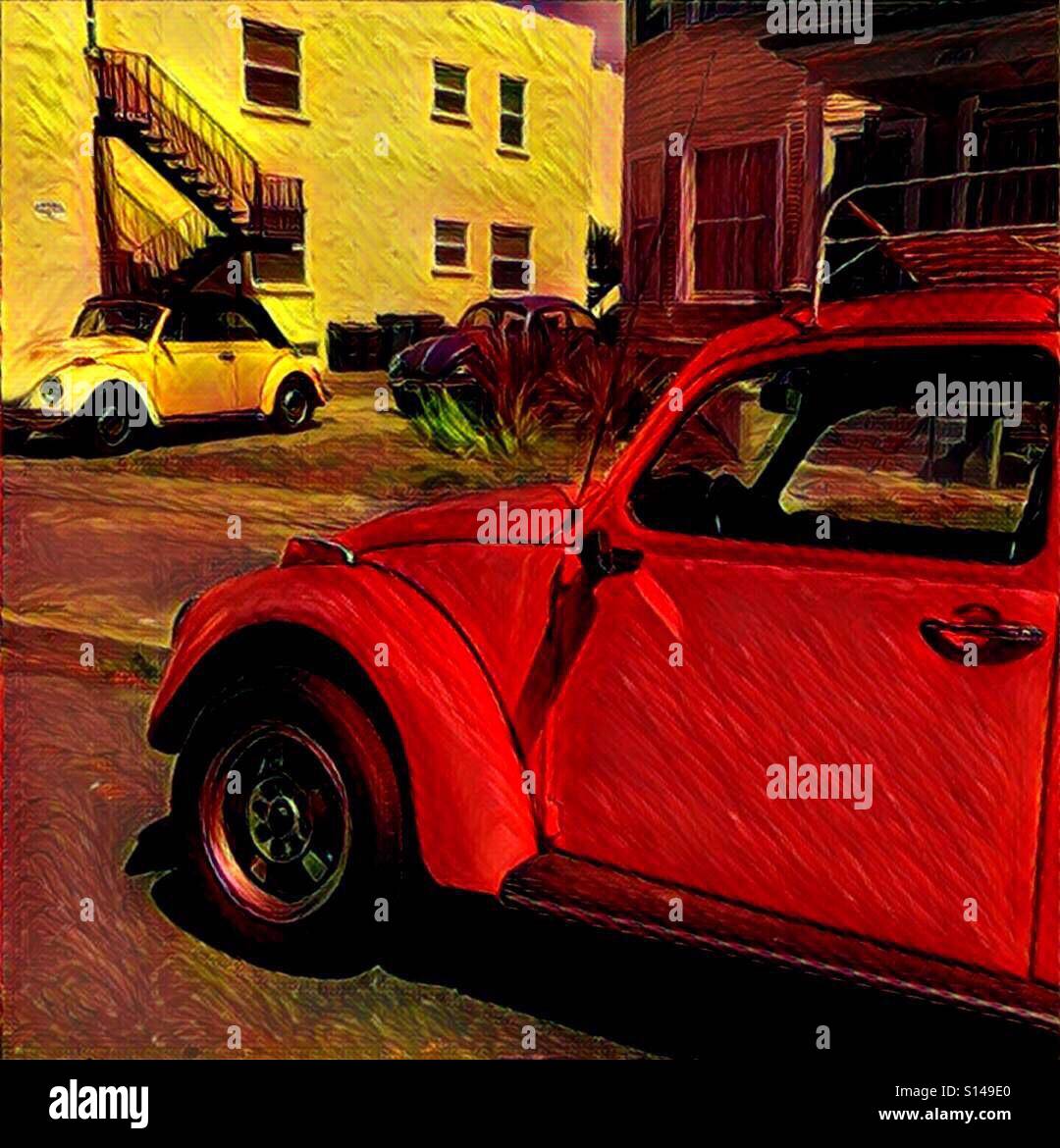 Yellow beatle hi-res stock photography and images - Alamy