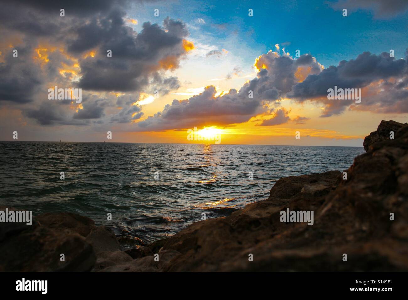 Clearwater beach florida sunset hi-res stock photography and images - Alamy