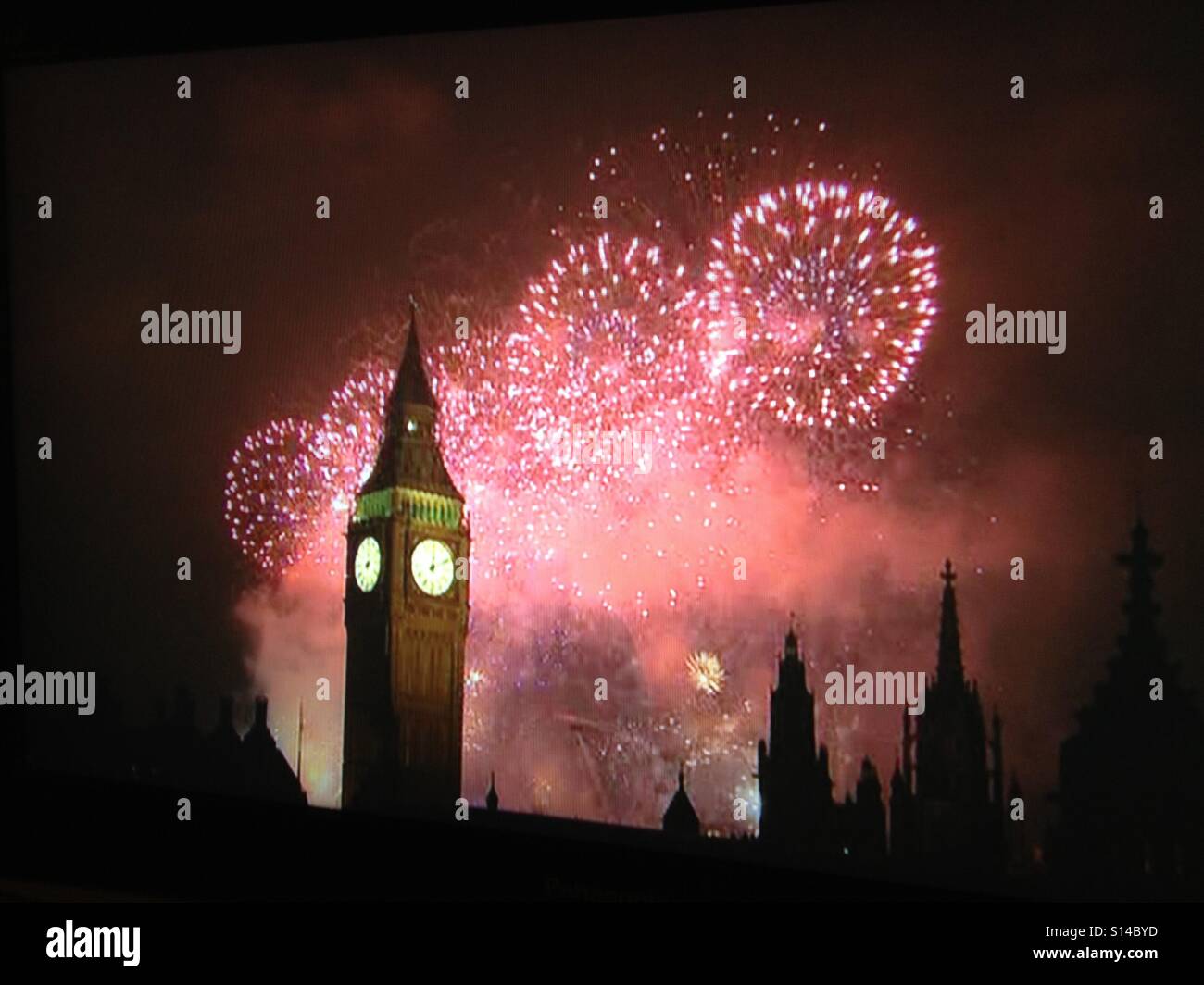 Big ben fireworks hi-res stock photography and images - Alamy