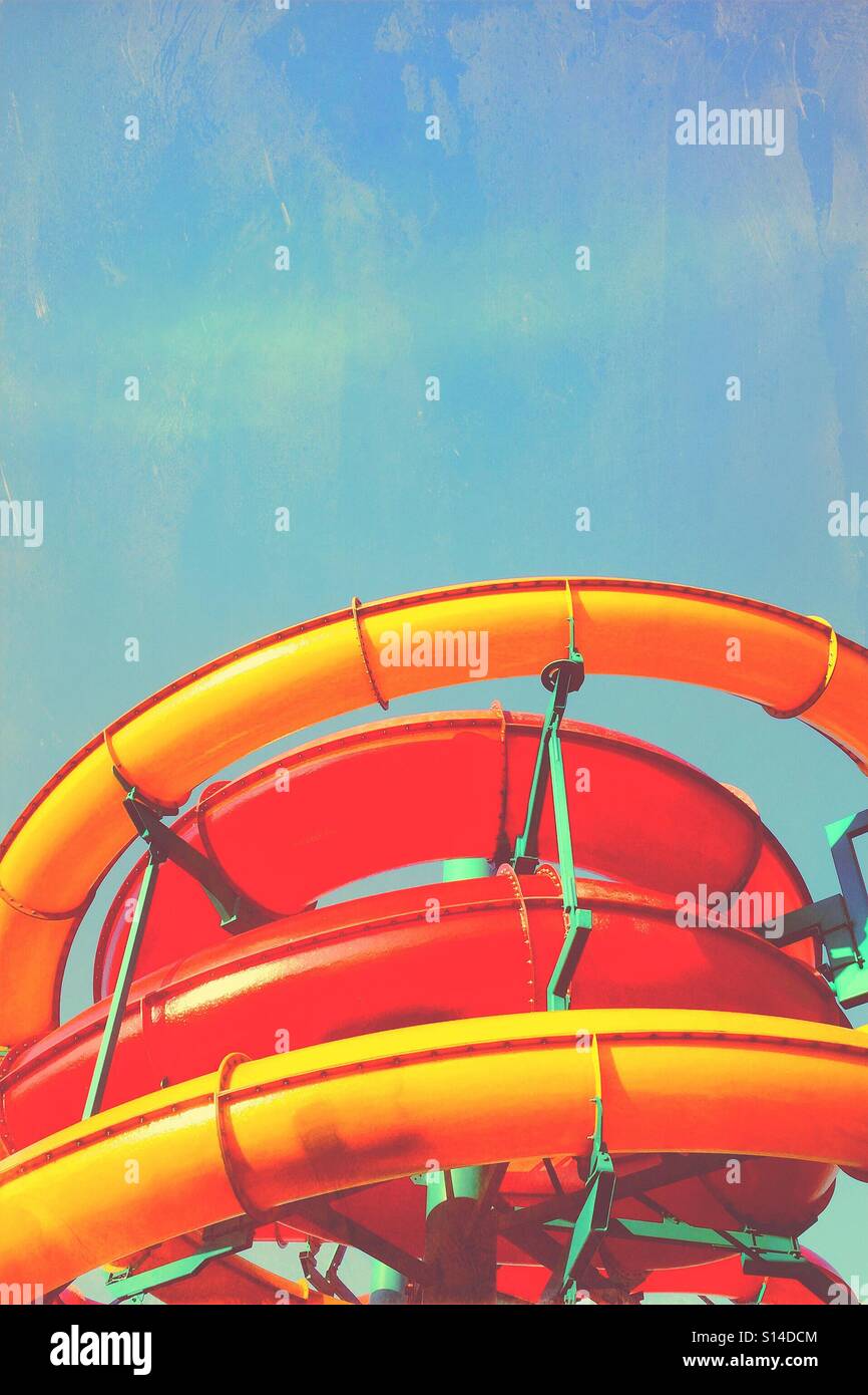 Pool chutes hi-res stock photography and images - Alamy