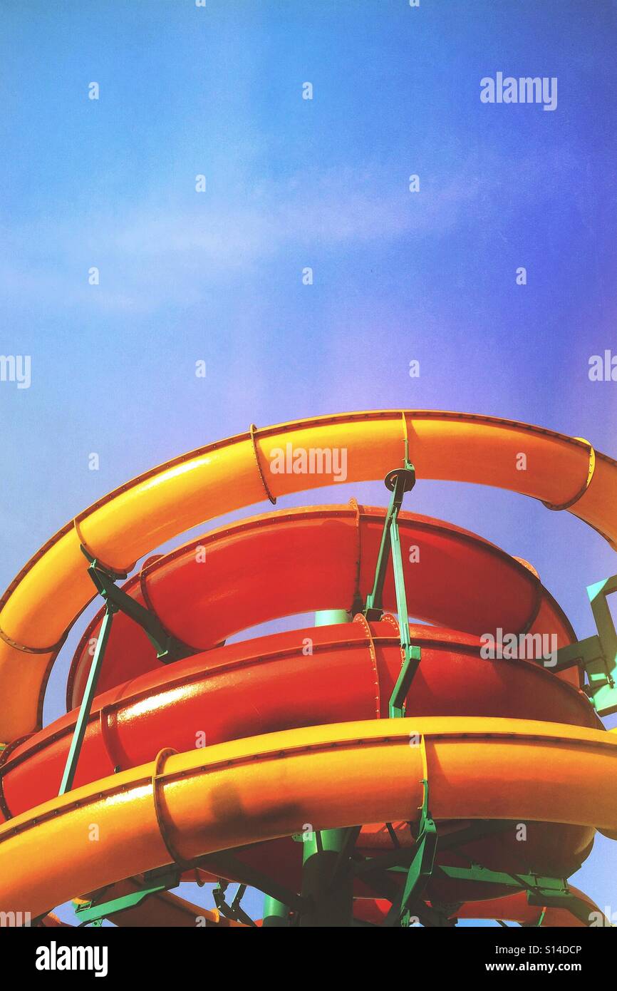 Pool chutes hi-res stock photography and images - Alamy