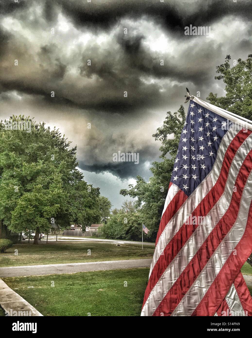 American Flag Storm High Resolution Stock Photography and Images - Alamy