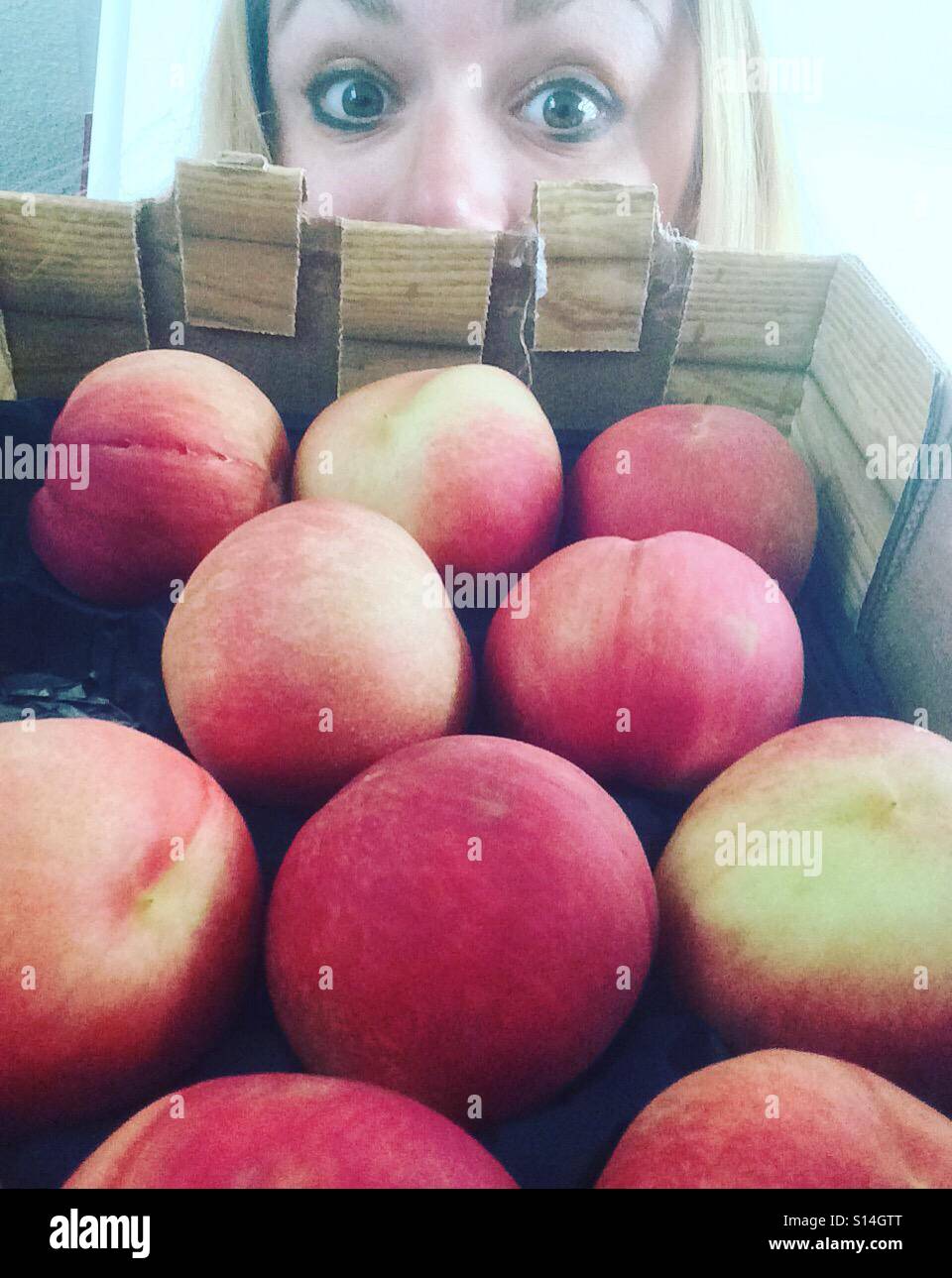 Fruit peach peaches hi-res stock photography and images - Alamy