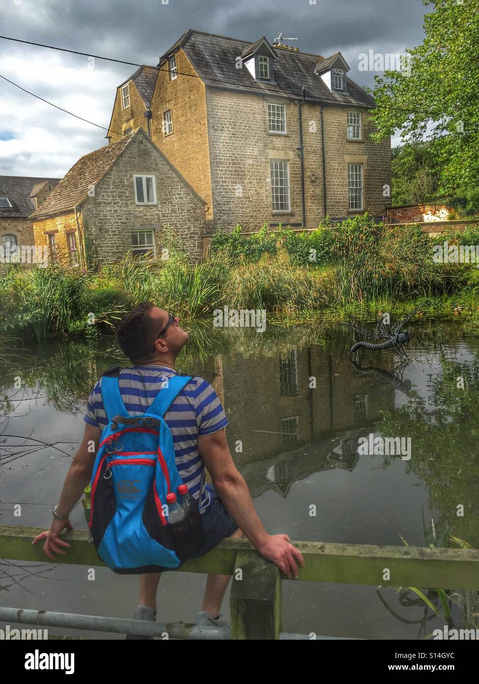 Contemplating man hi-res stock photography and images - Alamy