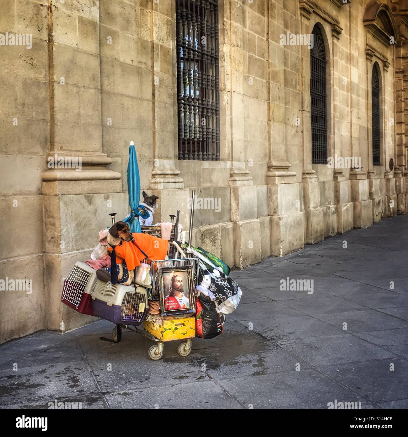 Homeless Trolley High Resolution Stock Photography and Images - Alamy