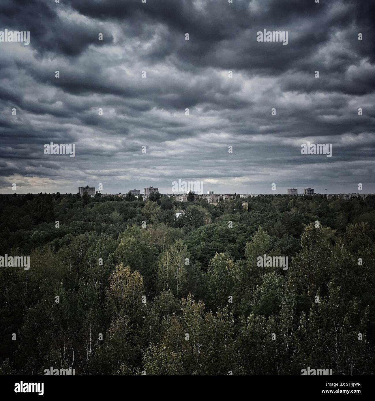 Pripyat ukraine ghost town aerial hi-res stock photography and images ...