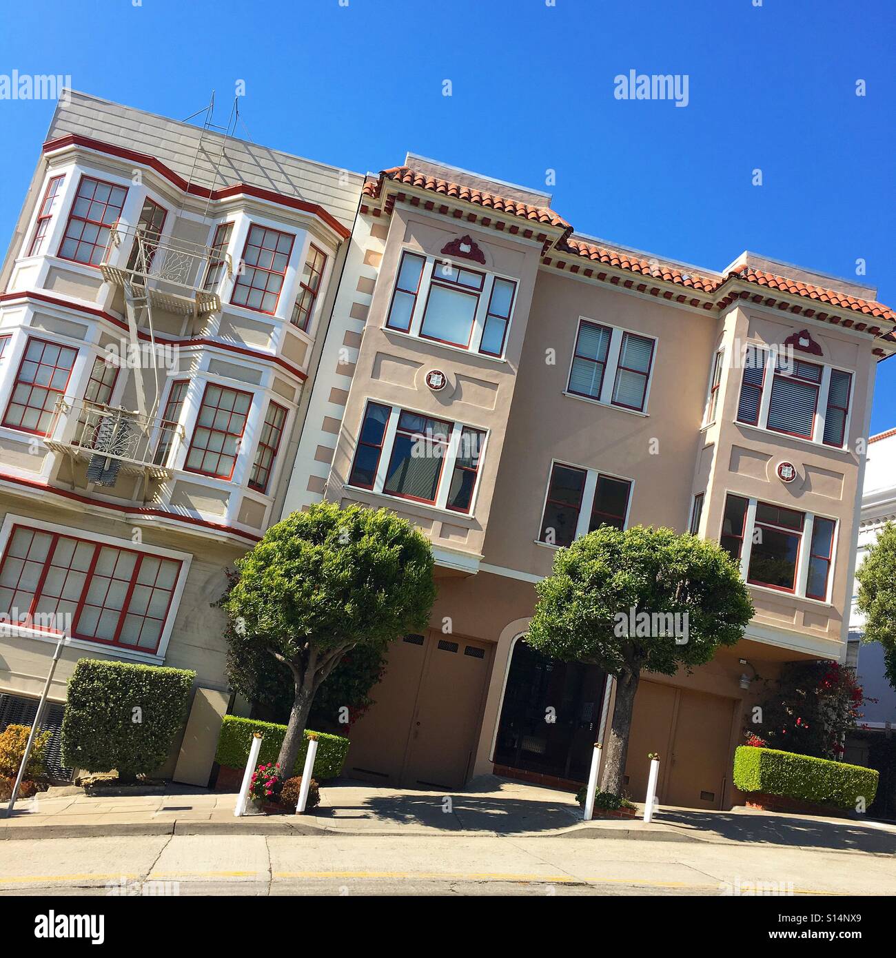 San Francisco, Slightly Askew Stock Photo - Alamy